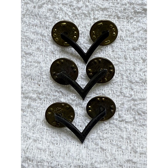 Jackets & Coats | Vintage Military Rank Insignia Pinback Chevrons Army ...